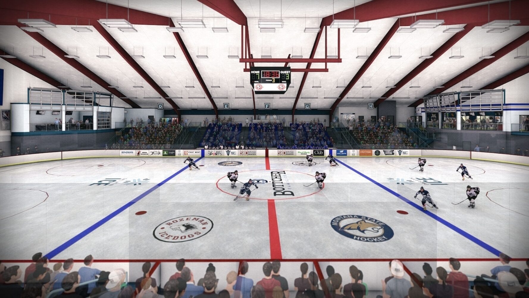 Gallatin Ice: Bozeman Ice Facility | Finish the Ice Barn: West Side