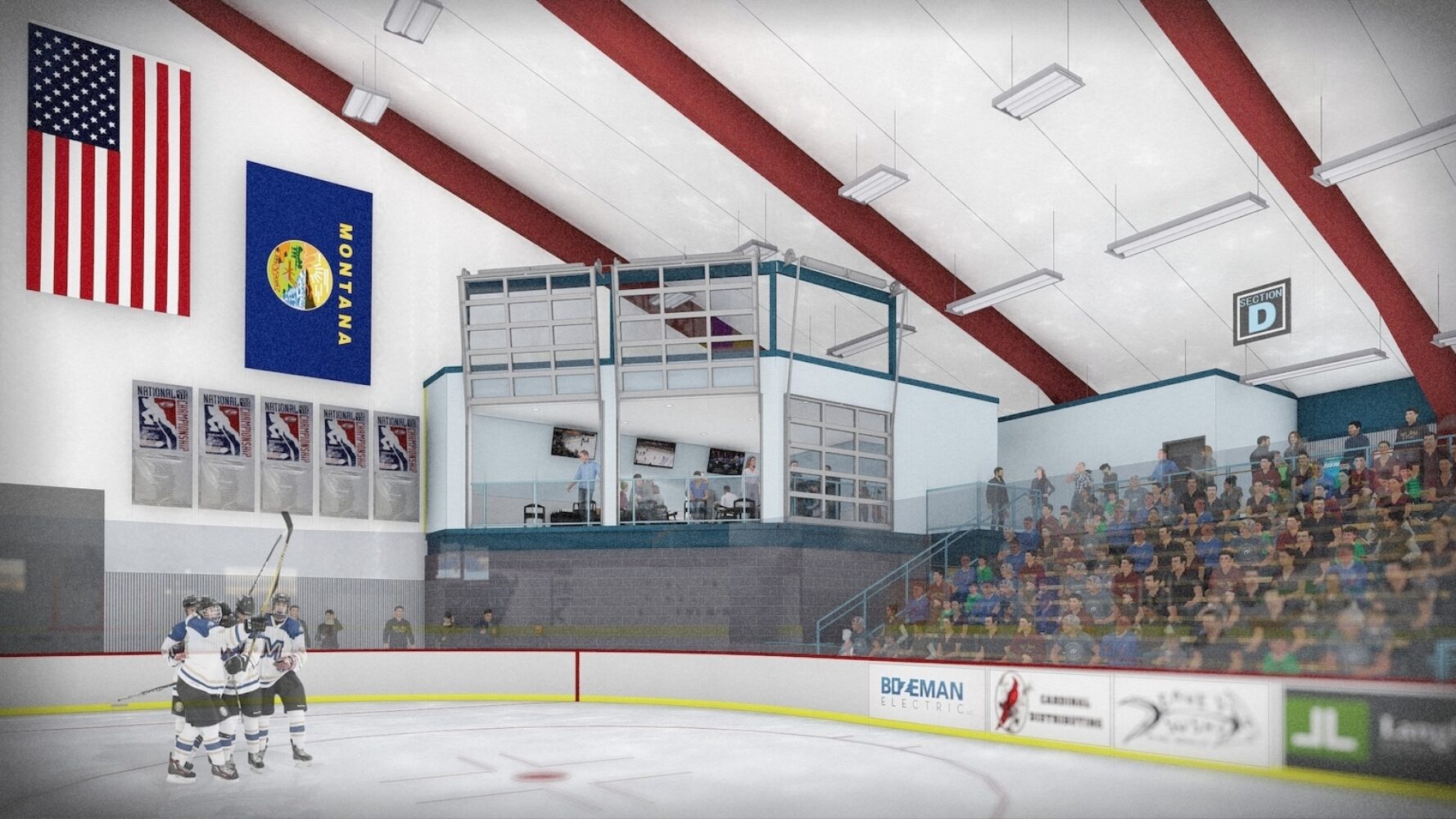Gallatin Ice: Bozeman Ice Facility | Finish the Ice Barn: West Side