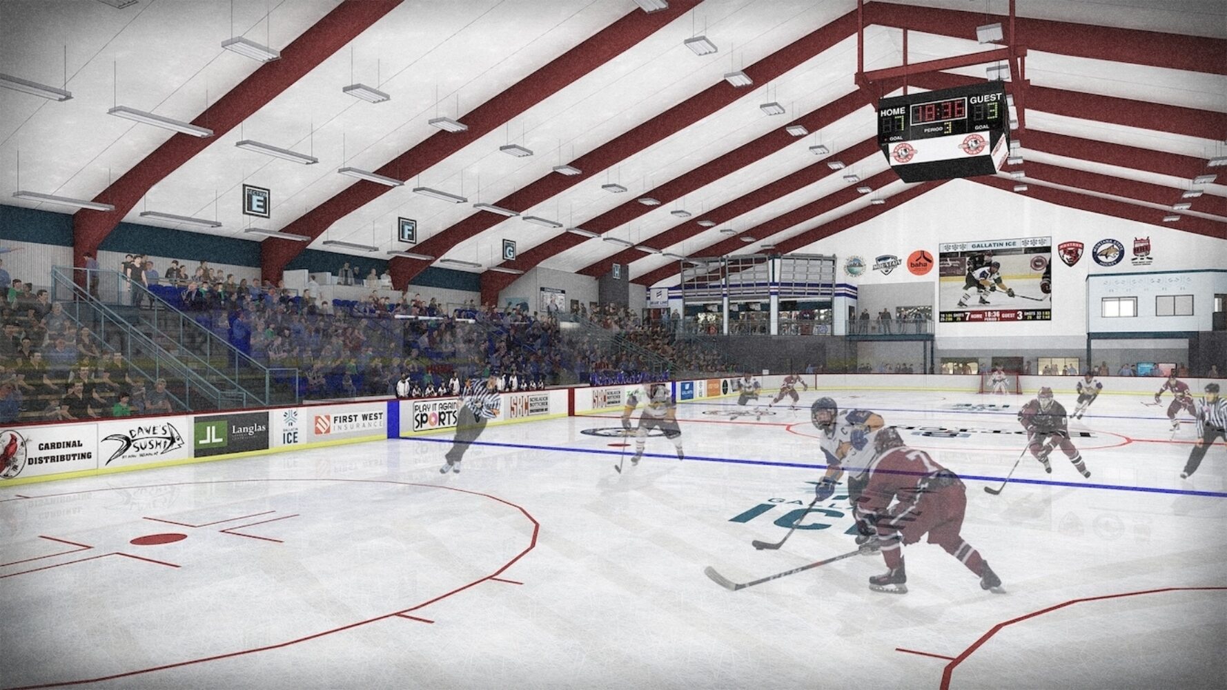 Gallatin Ice: Bozeman Ice Facility | Finish the Ice Barn: West Side